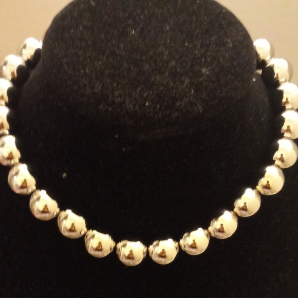 Jewelry | Silver Ball Necklaces | Poshmark